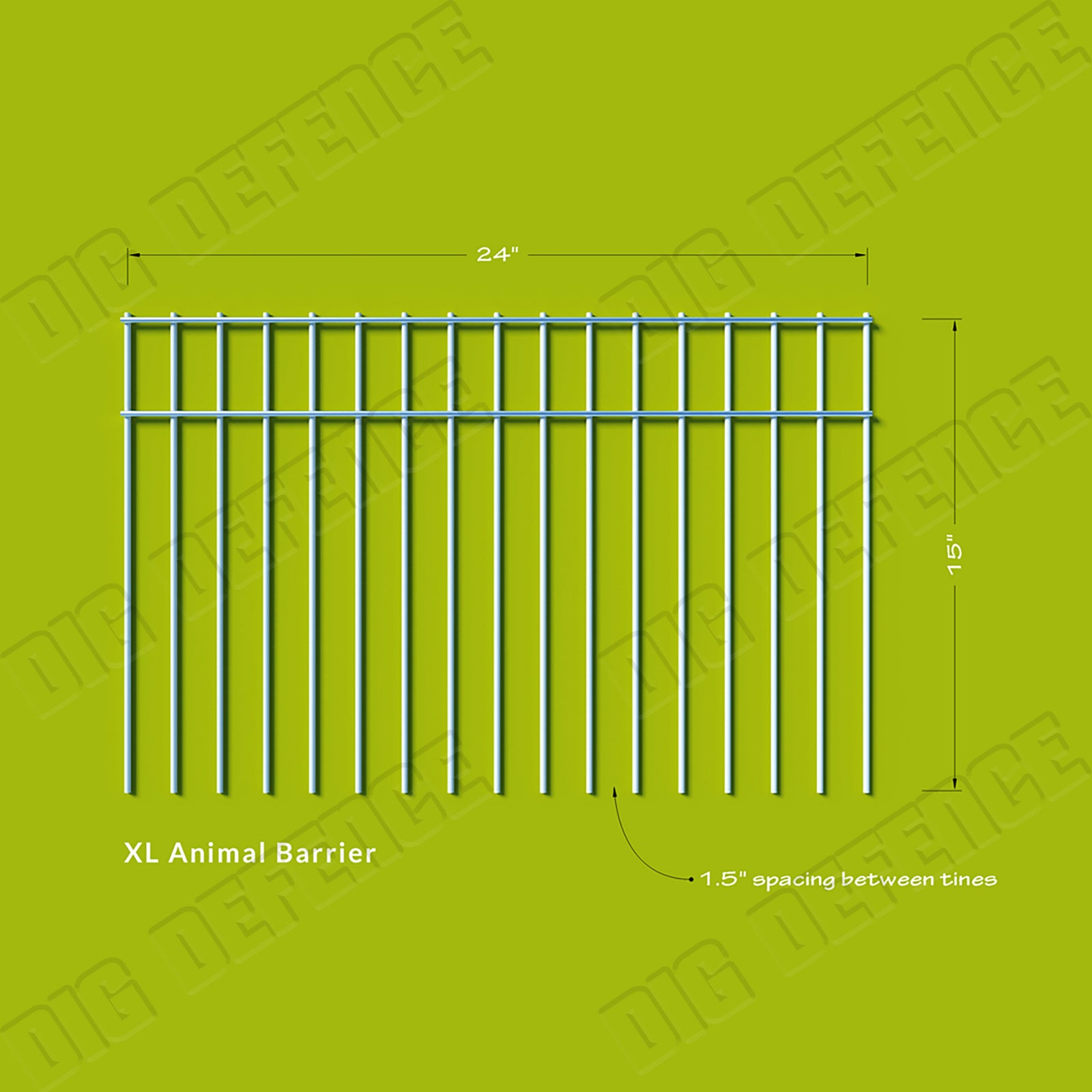 Dig Defence 15-pack XL Animal Barrier